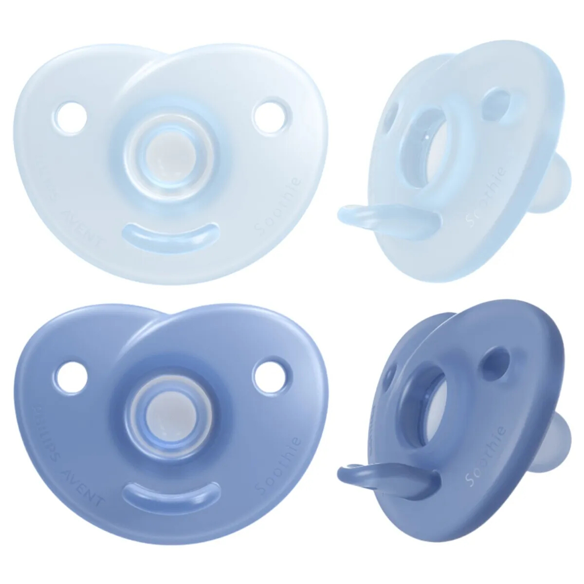 Kit Chupeta Bebê Avent Soothie - 02 Peças