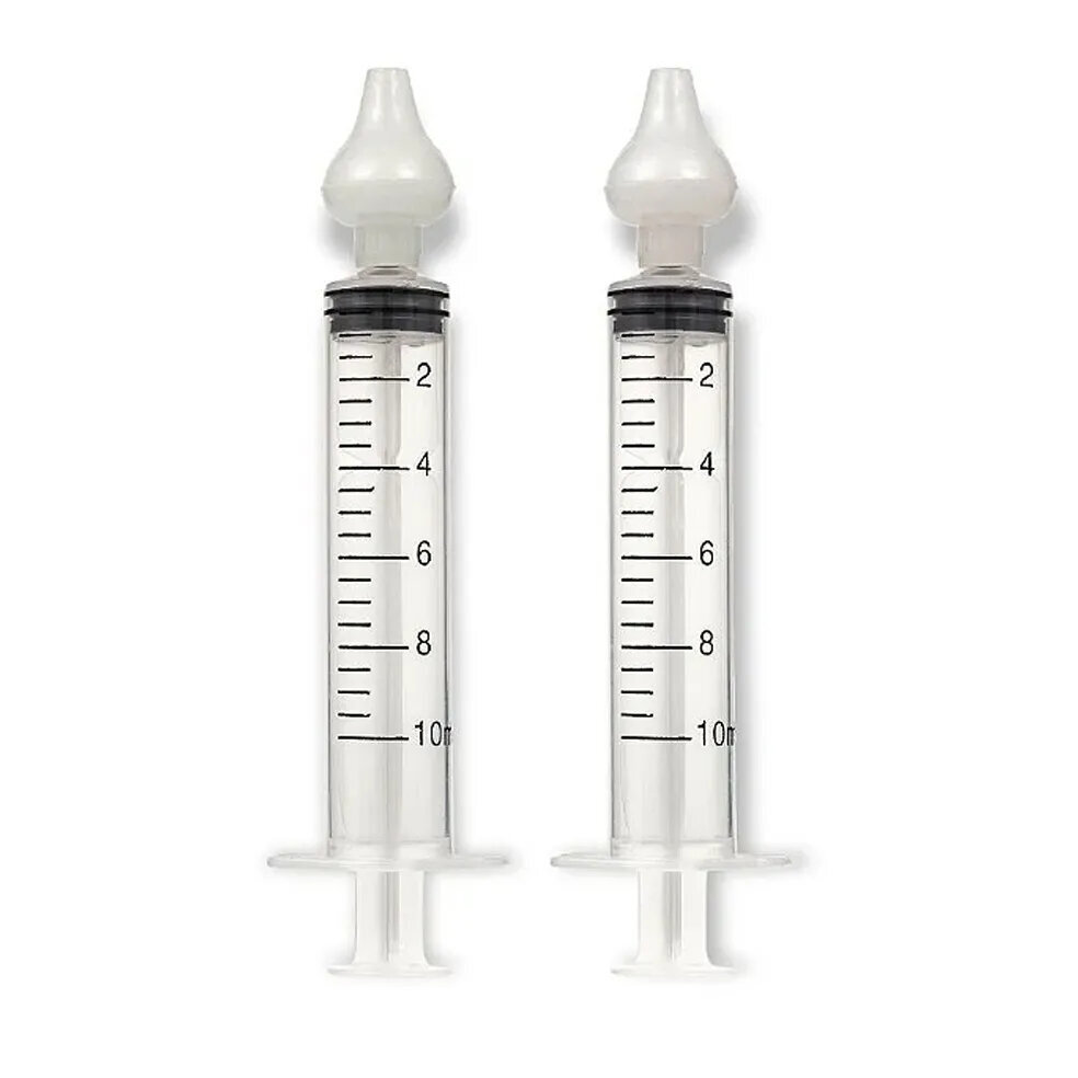 Seringa Nasal Buba Ponta Em Silicone - 02 Unidades