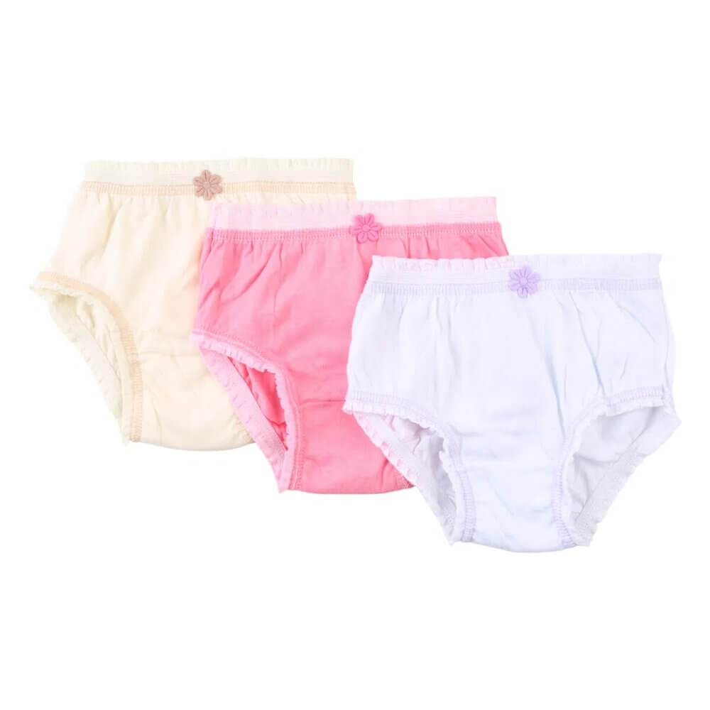 Kit Calcinha Infantil Kellynha Lisa - 03 Peças