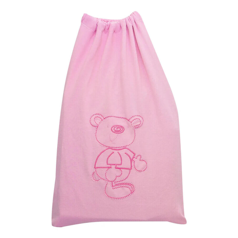 Baby Sac Zip Saco Impermeável Rosa Claro