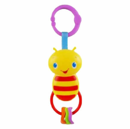 Chocalho Bebê Kitstar Divertido Borboleta