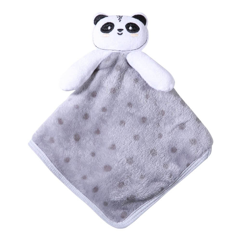 Naninha De Microfibra Papi Friends Aplicação Panda