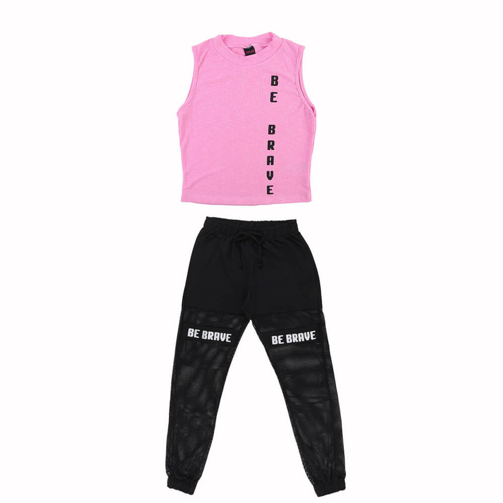 Conjunto Juvenil Pami Regata Estampa Cute + Calça Com Tela