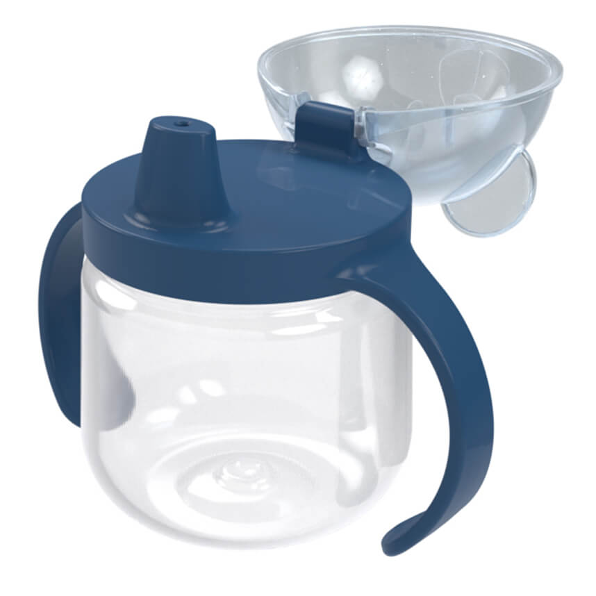 Caneca Infantil Plasútil Com Bico Tampa Urso 260ml