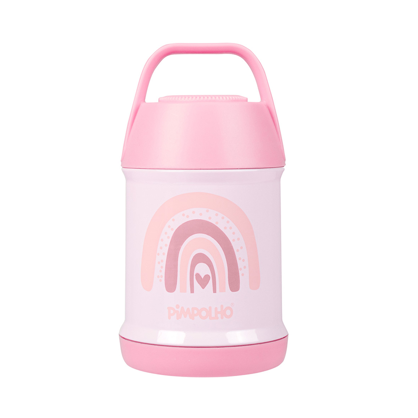 Pote Térmico Pimpolho Inox Arco Íris 450ml