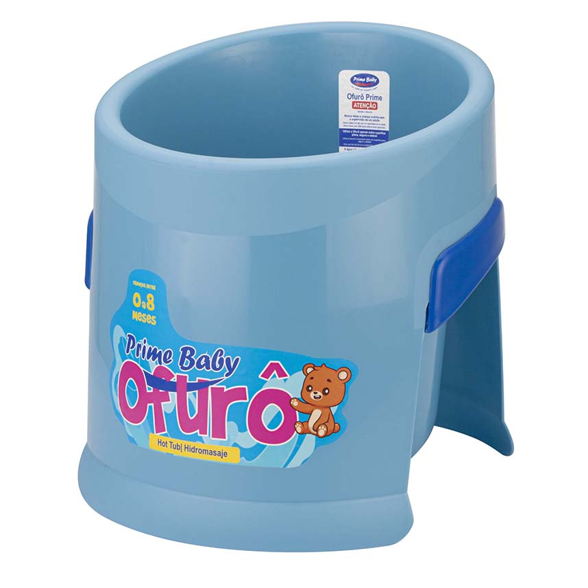 Banheira Ofurô Infantil Prime Baby Confort 0 A 8 Meses