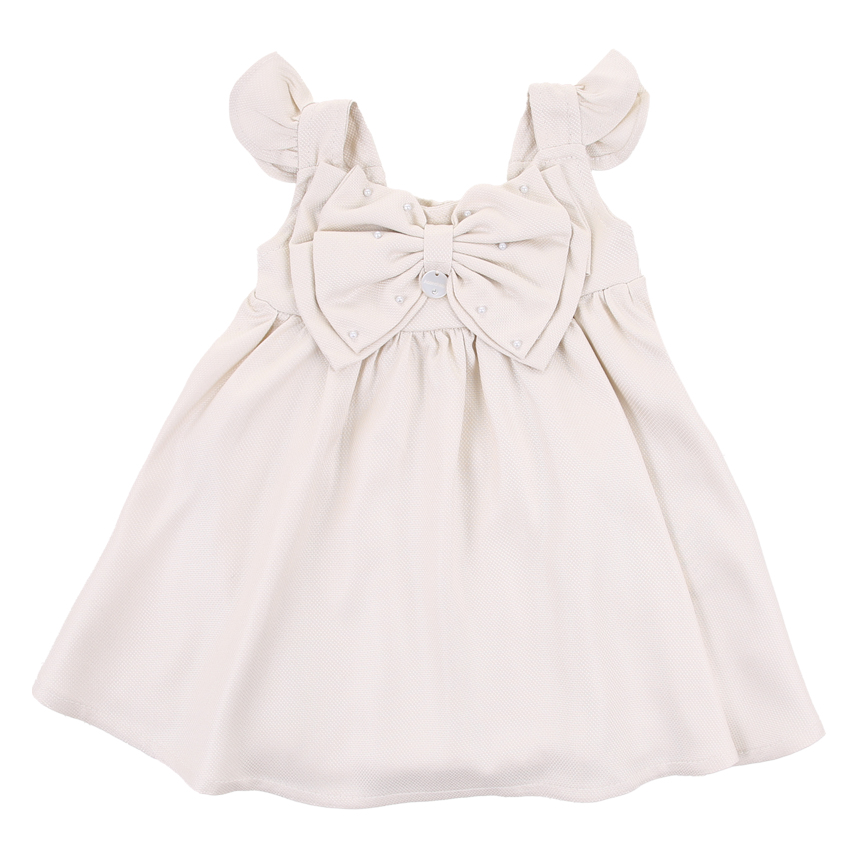Vestido Infantil Aconchego Do Bebê Viscose Alça Maxi Laço