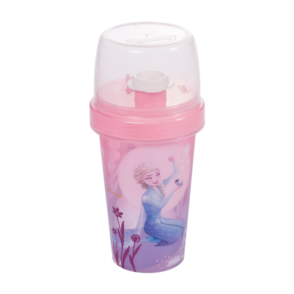 Mini Shakeira Infantil Plasútil Frozen 320 ML