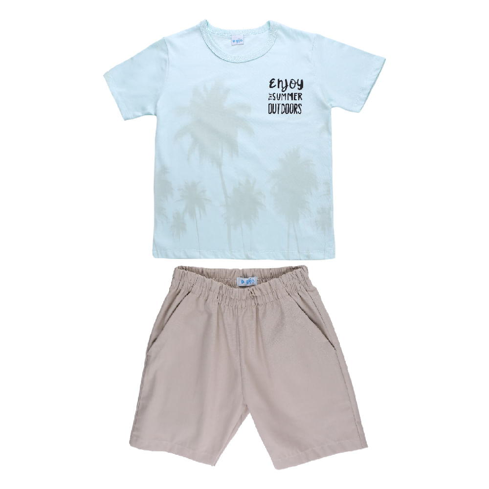 Conjunto Infantil Gijo Estampa Enjoy